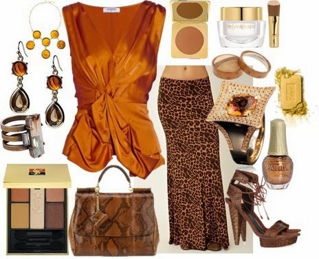 Stagione cromatica Autunno Warm abbigliamento colori