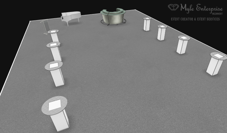 More Types Of Event Seating Arrangement and Layout , Myle Enterprise
