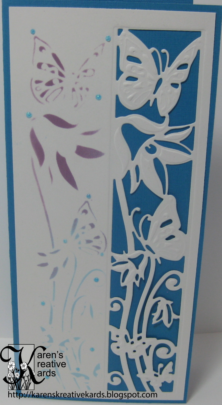 Karen's Kreative Kards: Bluebell Meadow Die and Stencil Set from Tonic ...