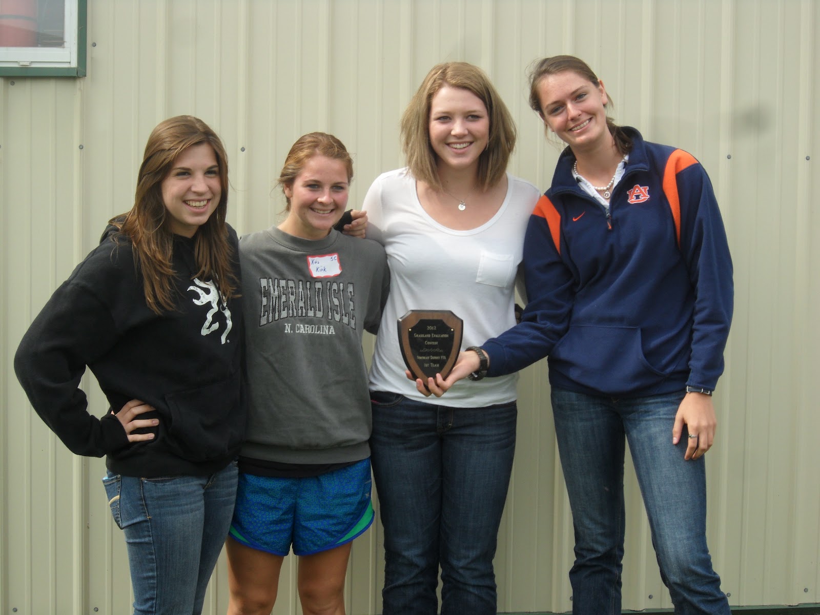 CACC News: Columbia FFA Places First at District Grassland Contest