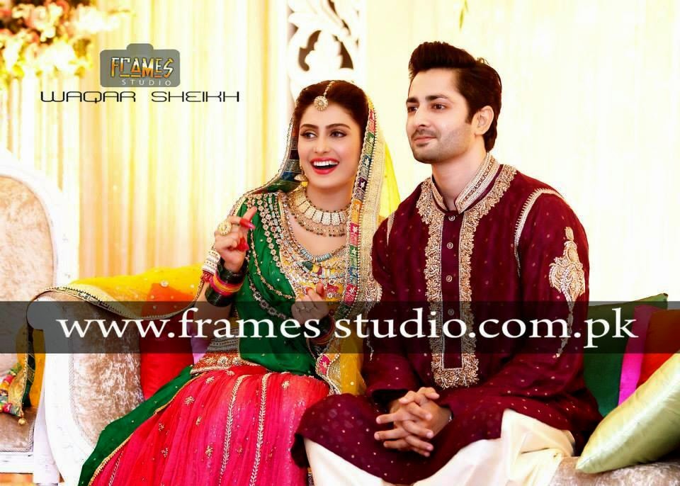 Aiza khan and Danish Taimoor Wedding pics Mehndi Special | Just Bridal