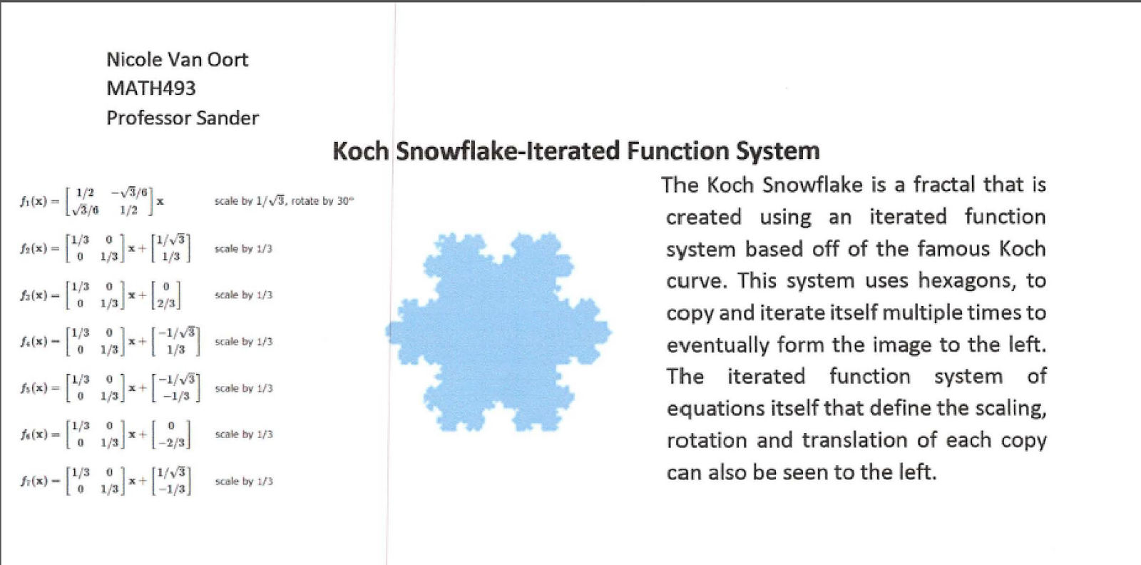 GMU Math MakerLab: Iterated Function Systems