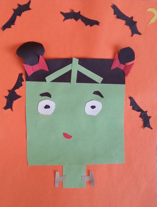 a faithful attempt: Frankenstein Monster's Collage