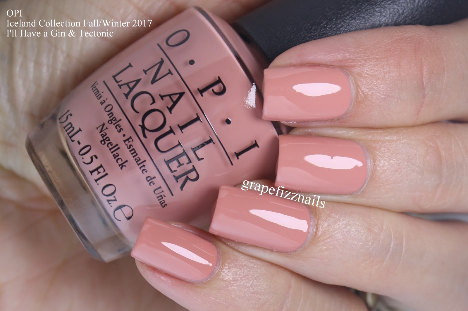 Grape Fizz Nails: OPI Iceland Collection Fall/Winter 2017