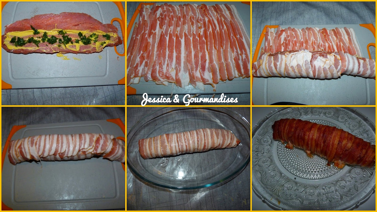 Jessica & Gourmandises: Filet mignon en croûte de lard