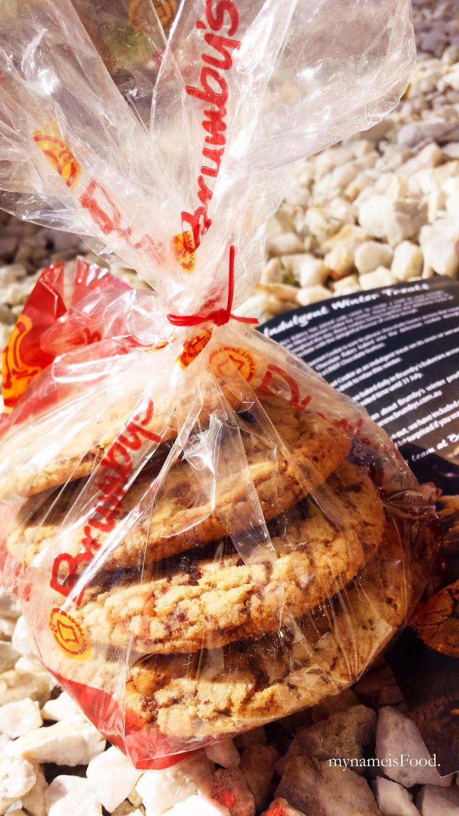 Lindt Chocolate Gourmet Cookies by Brumby's Bakery review. - my name is ...