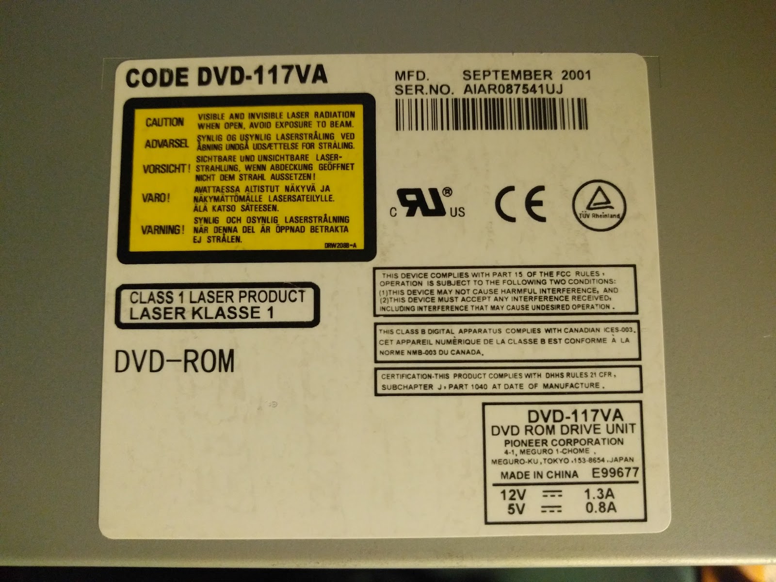 Undocumented Code: More Optical Media Drive Salvage