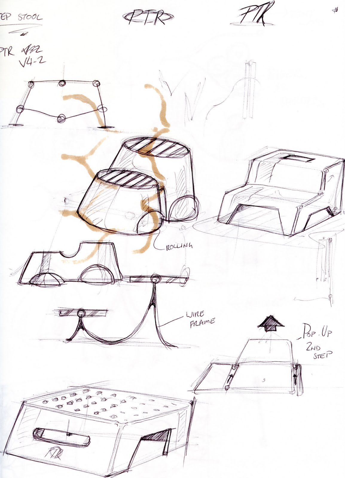 PTR Design, Racing and Travels: V4-2: the L stool