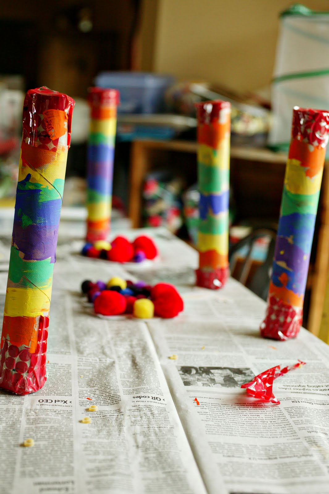 Views From My Window: Craft: Rainbow Shakers