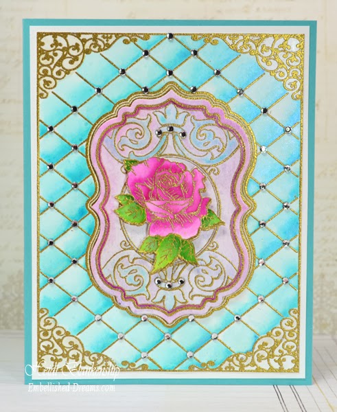 Embellished Dreams: Rose Vintage Labels Seven Cling Stamps - JustRite ...