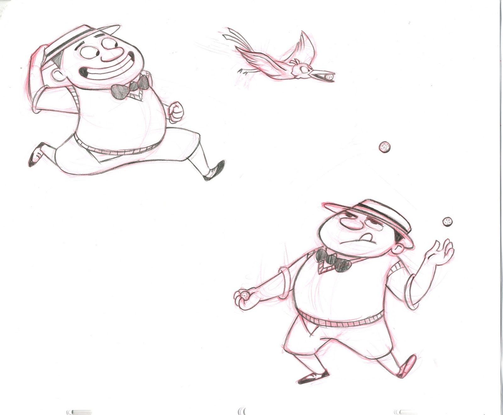 Art of Marco Rivera: Bogey and Mr. Fairway - Walk and Run Animation
