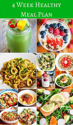 4 WEEK HEALTHY EATING MEAL PLAN - The 3 Week Diet Success: Lose Weight ...