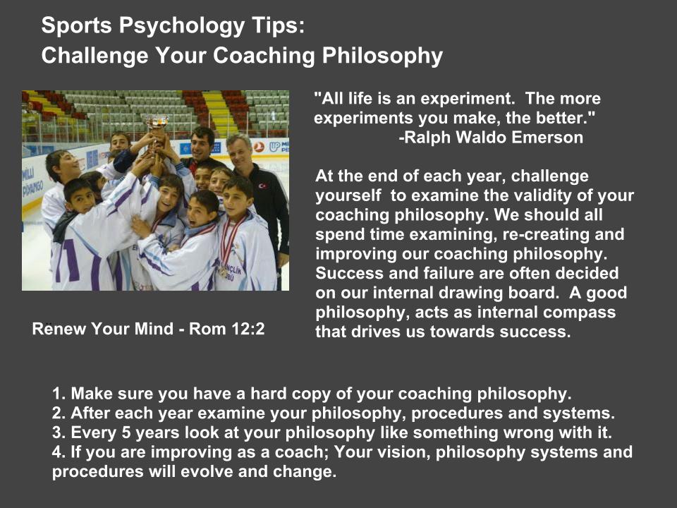 Keith McAdams Coaching Tips: Sports Psychology Tips
