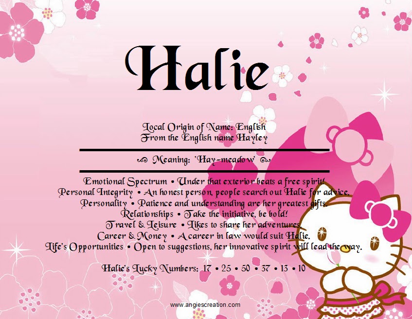 Halie | Unique Names