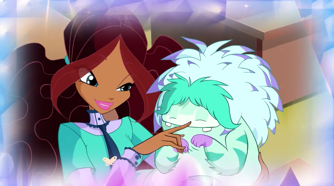Winx Club 7ª temporada: Imágenes de Layla y Squonk - Winx Club Lovely
