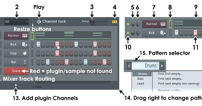 Creando música digital: FL Studio. Channel Rack