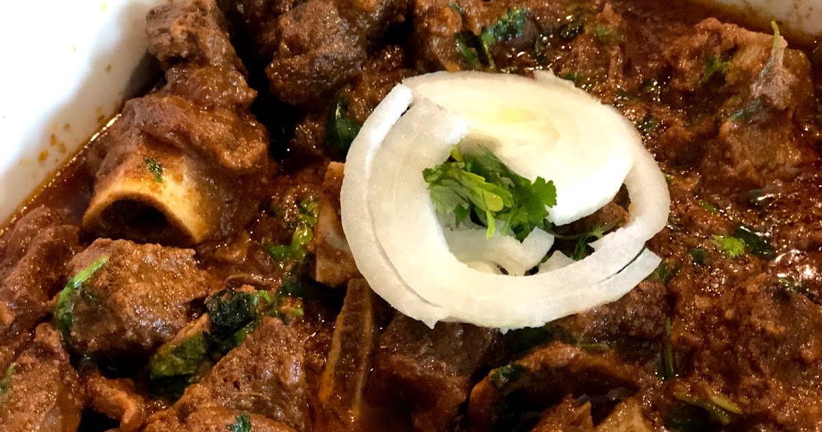 Andhra Mutton Curry - Mom's Style