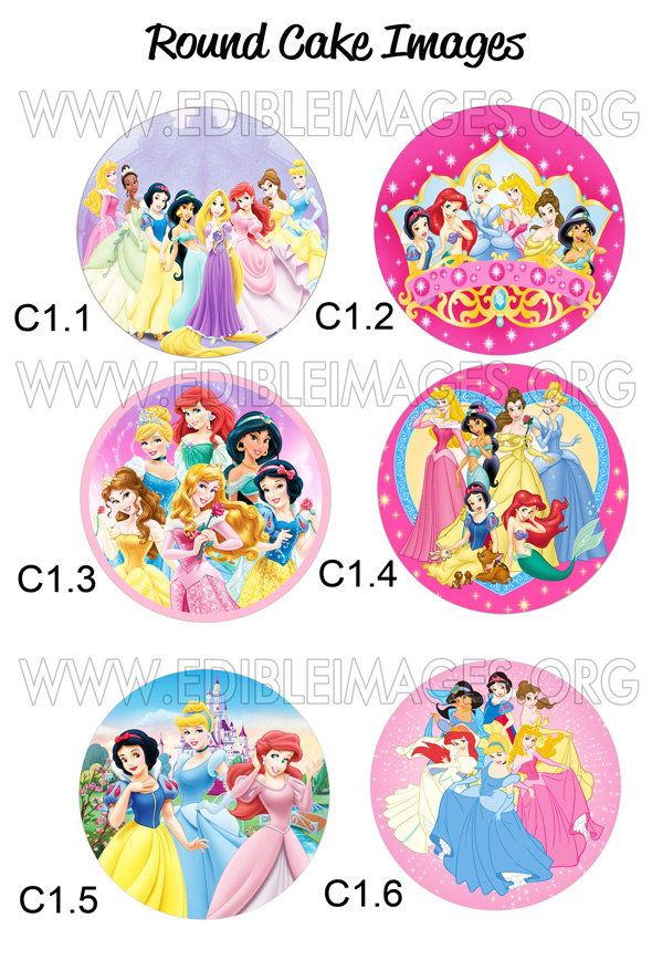 Edible Image Disney Princess - Aisha Puchong Jaya