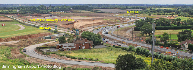 Birmingham Airport Photo Blog: The second/eastbound carriageway of the ...