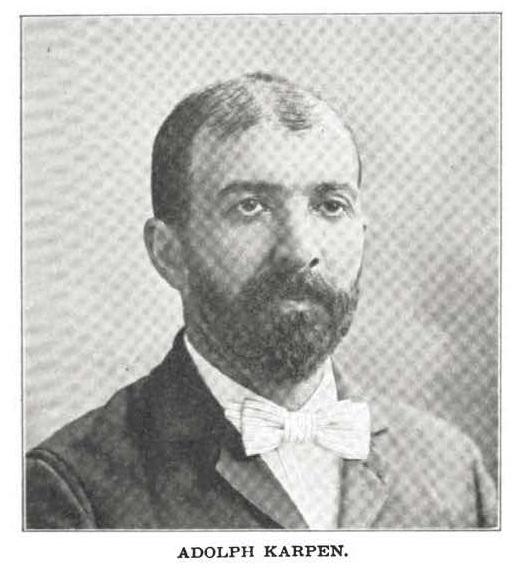 Under Every Tombstone: AN ASTUTE BUSINESSMAN - Adolph Karpen