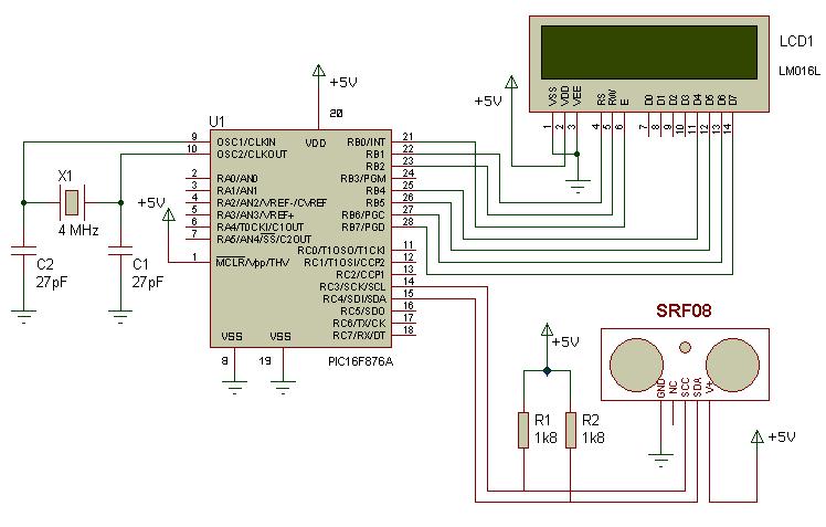RobotyPic: Sensor SRF08 con PIC