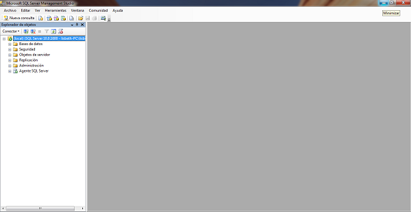 Creación De Base De Datos En Sqlserver Neytortec Tutoriales Web
