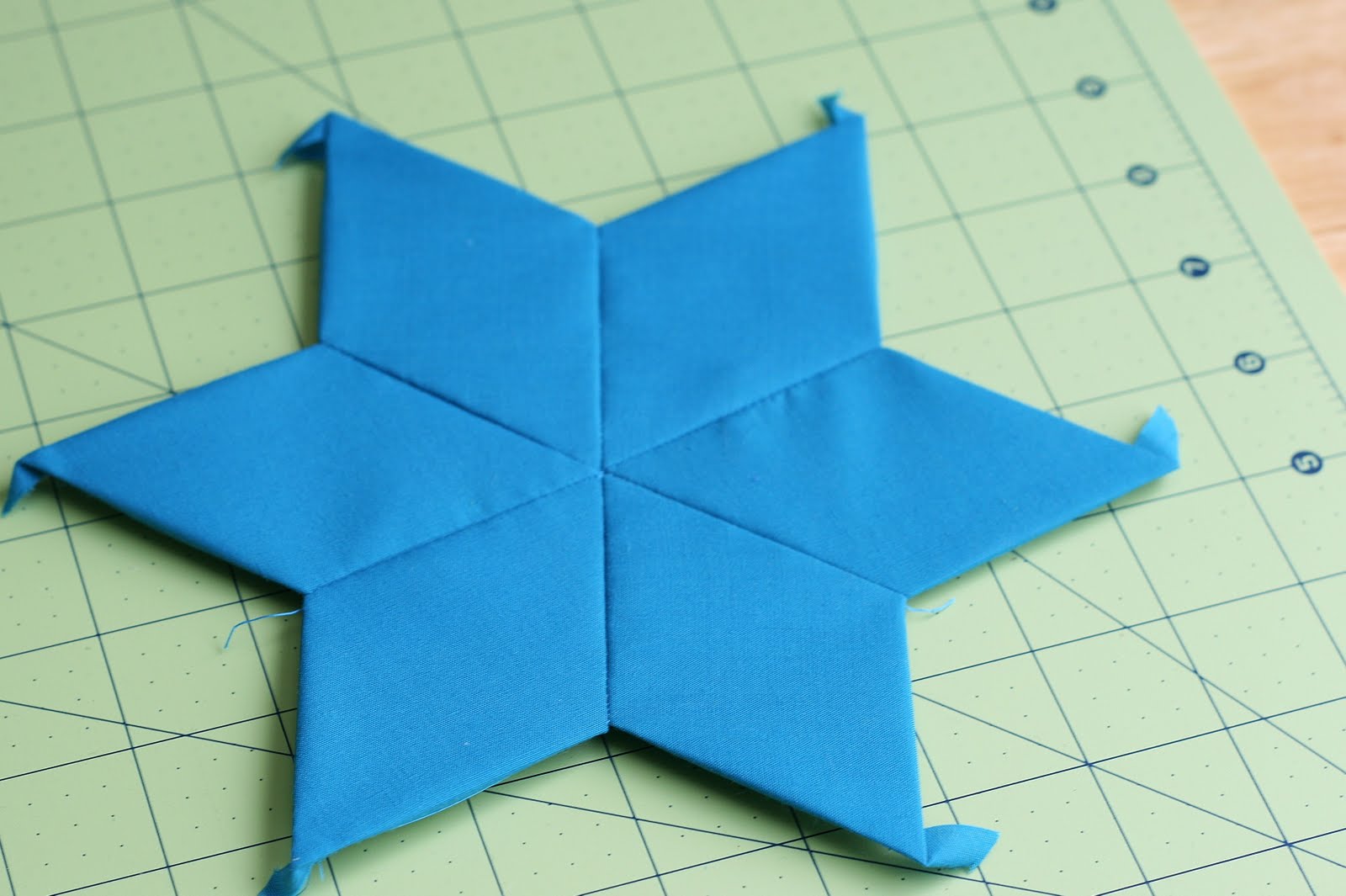 Punkin Handmades: English Paper Piecing: Star Quilt