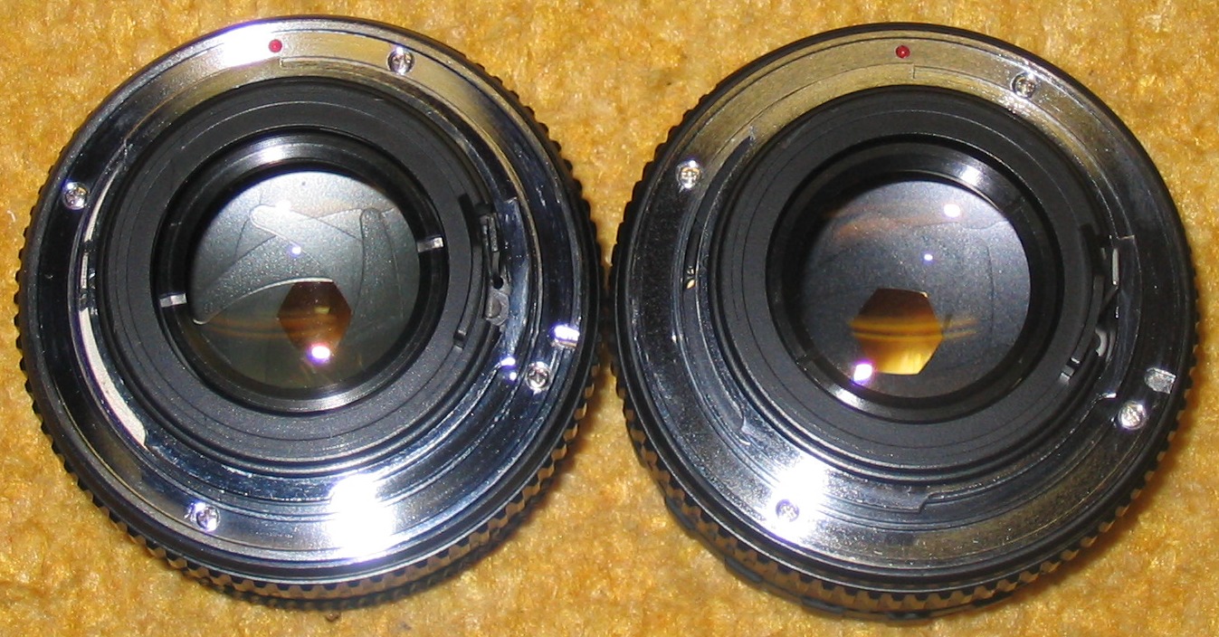 The Chens: The User's Review: Vivitar and Promaster 50 mm 1:1.7 Lenses