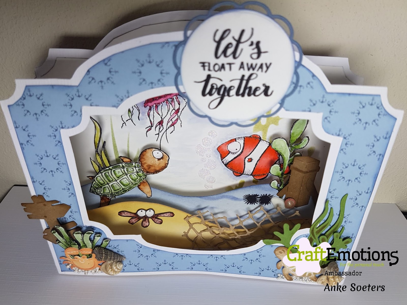 Anke's hobbyhoekje: Let's float away Together