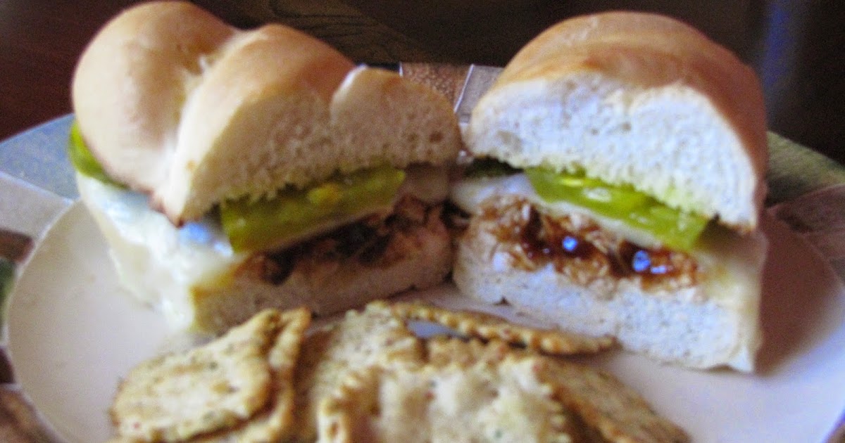 Big Mama's Home Kitchen: BBQ Chicken Hoagie