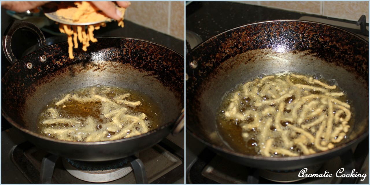 Aromatic Cooking: Karasev, Khara Sev, Spicy Sev (Savory Snack)