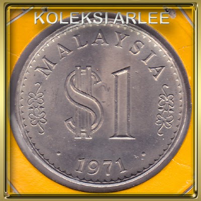 Koleksi Matawang Dan Syiling Arlee: 1 RINGGIT SYILING MALAYSIA