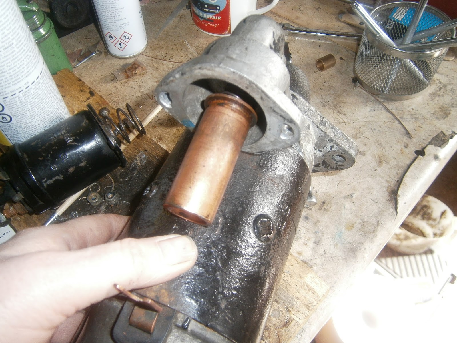 Lotus Excel Restoration: The Lucas 3M100 starter motor revisited.