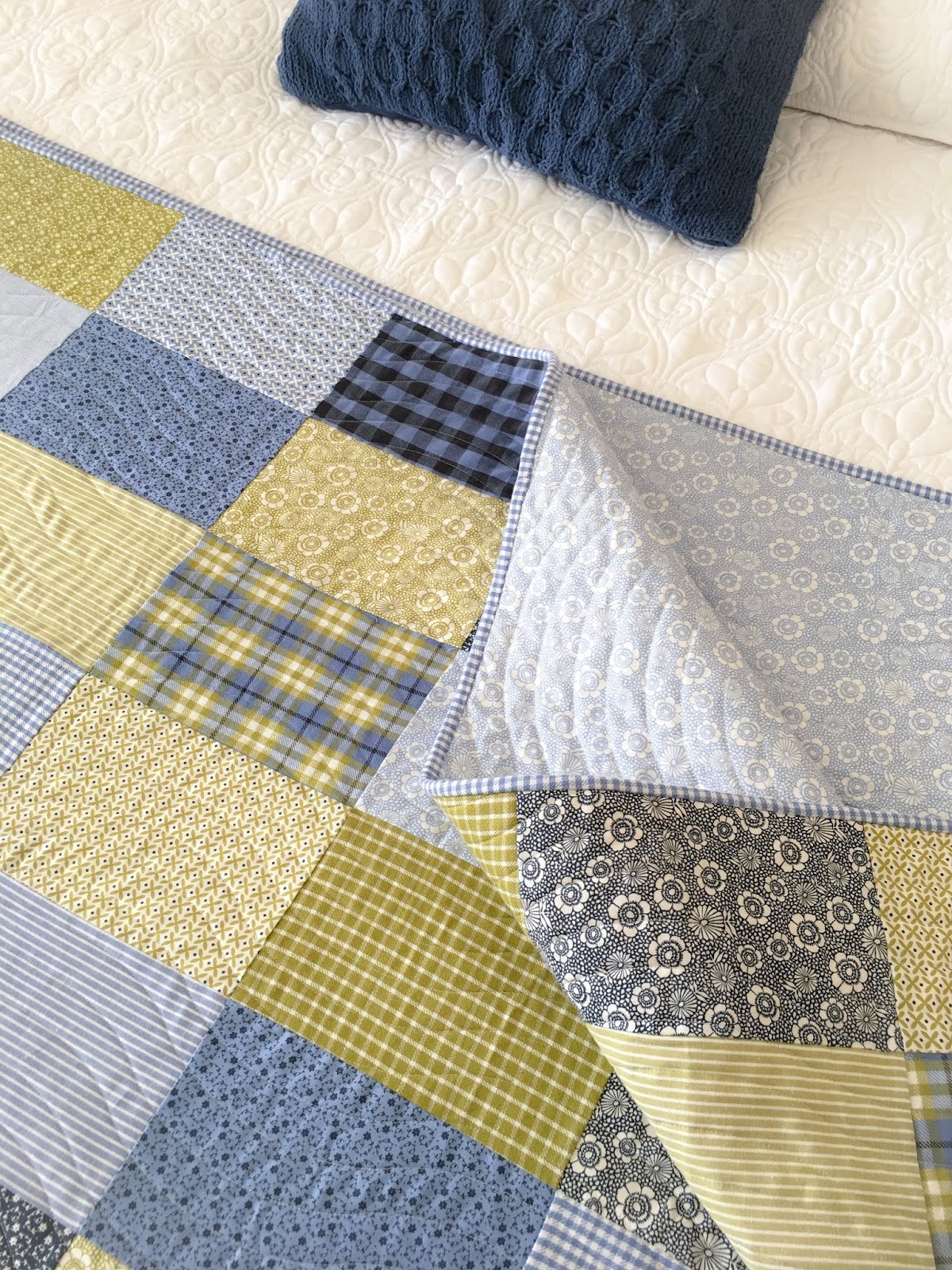 Carried Away Quilting: A simple patchwork quilt