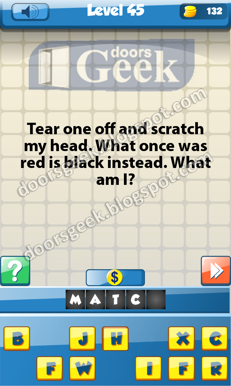 Little Riddles – Brain Teaser Level 45 ~ Doors Geek