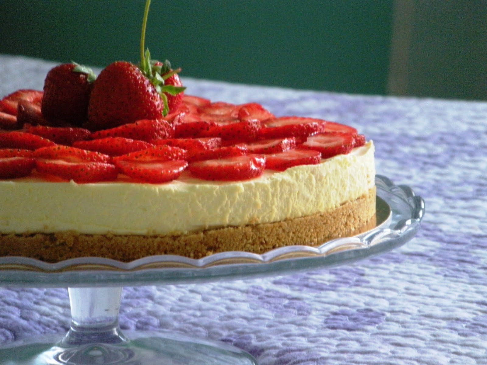 E adesso si mangia...!!!: CheeseCake Freddo con le Fragole