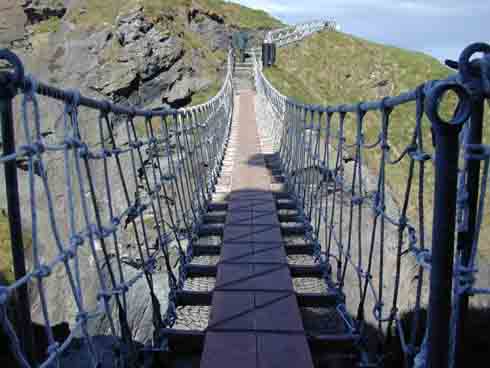 World's Tourism: Test your bravery on The Rope Bridge Carrick a Rede ...