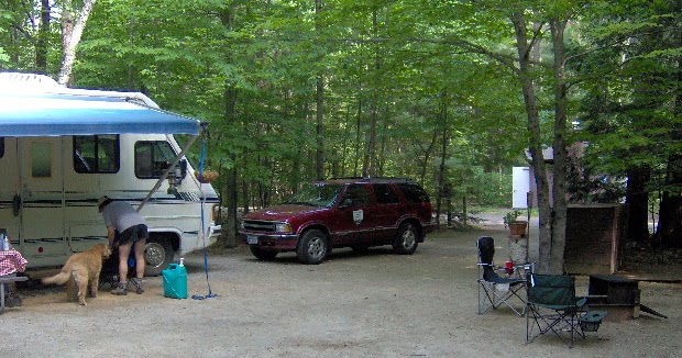 Kevins brain droppings: Covered Bridge Campground Albany NH