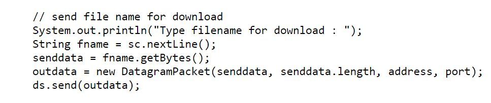 Sifat Shishirs Blog Java File Transfer Using Udp Connection