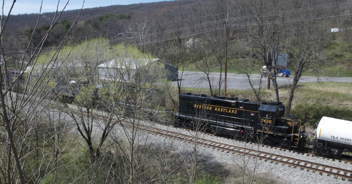 Western Maryland Scenic Railroad: WM Diesels 7436 and 7471 Move to ...