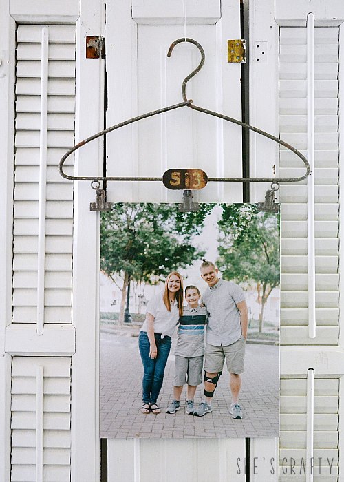 She's Crafty: 7 ways to display photos without a frame