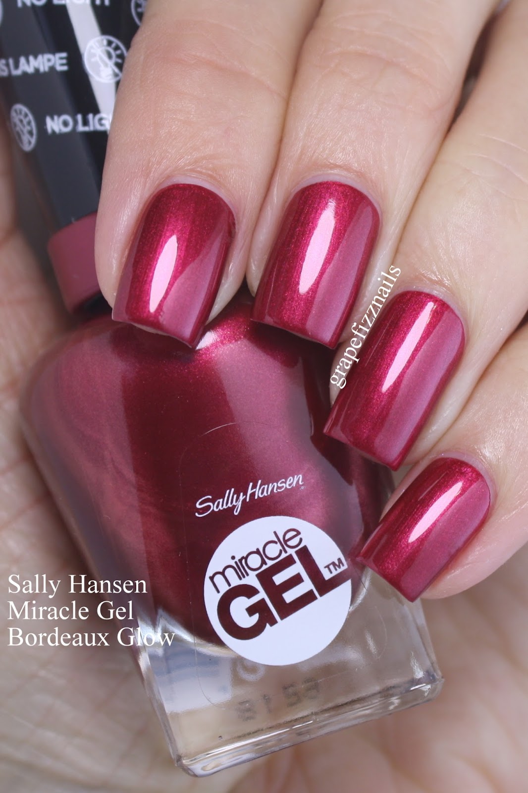 Grape Fizz Nails: Sally Hansen Get Red-y to Celebrate!