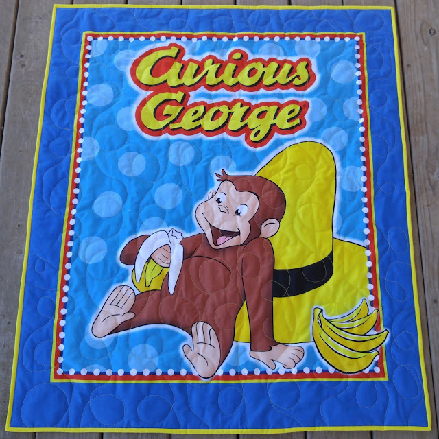 Slice of Pi Quilts: Curious George