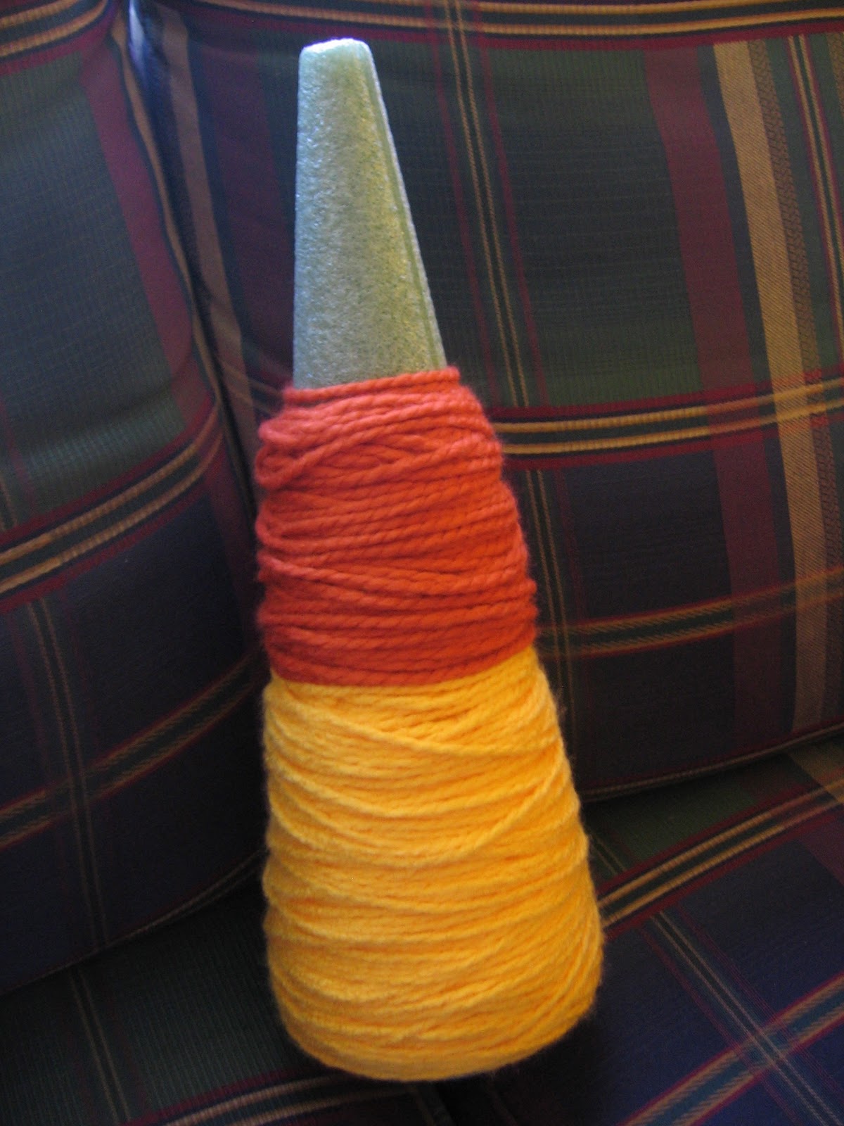 The Mommy Diaries: Candy Corn Decor {a tutorial!}