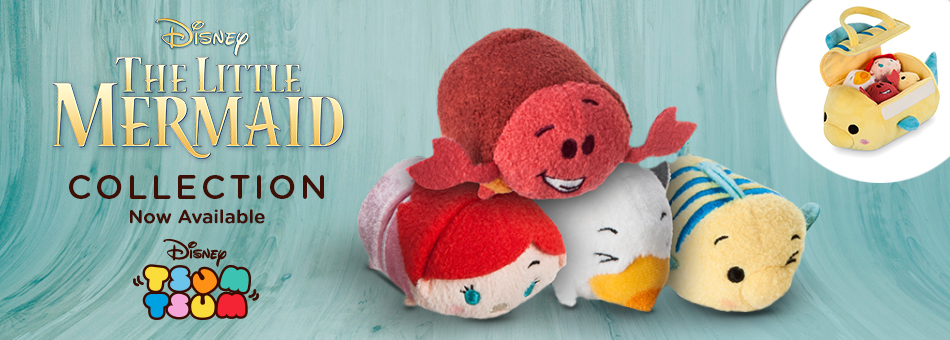 Awe-tsum Tsum Tsum!: Finding Dory and Little Mermaid sets released ...