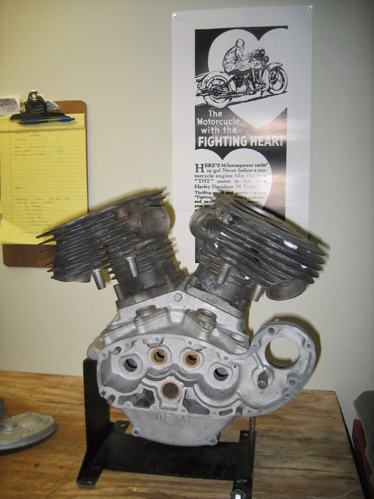 Musings Of A Motorcycle Aficionado........: 1934 Harley Davidson VL ...