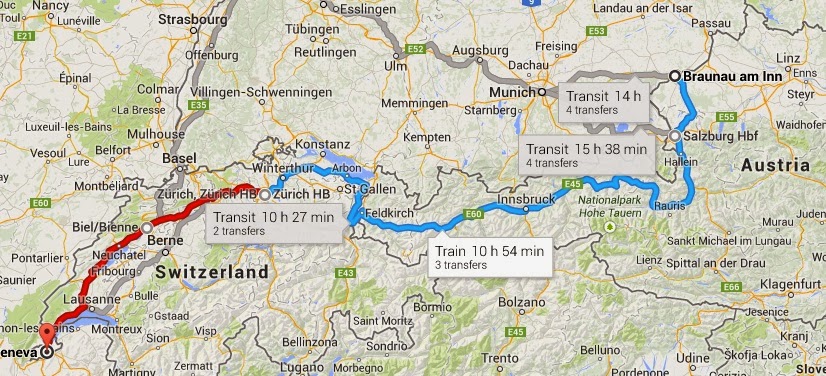 Austria Adventures: Geneva: The Journey