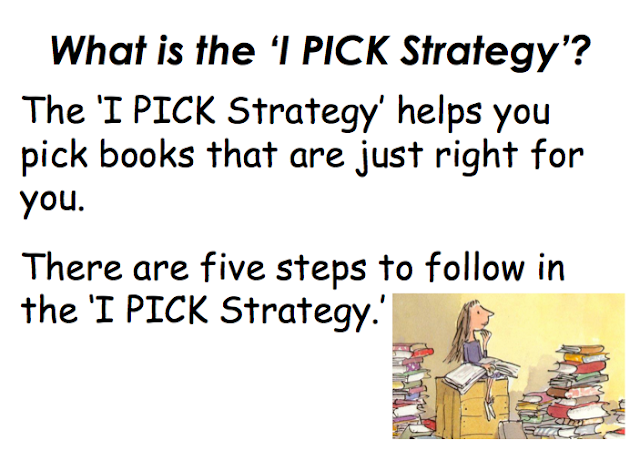 The Literacy Lodge: The 'I PICK Strategy'