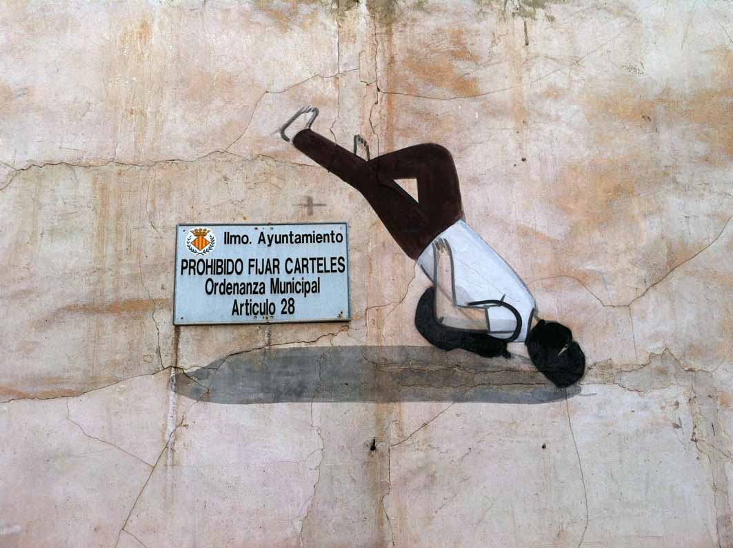 Escif New Mural In Villareal, Spain – StreetArtNews