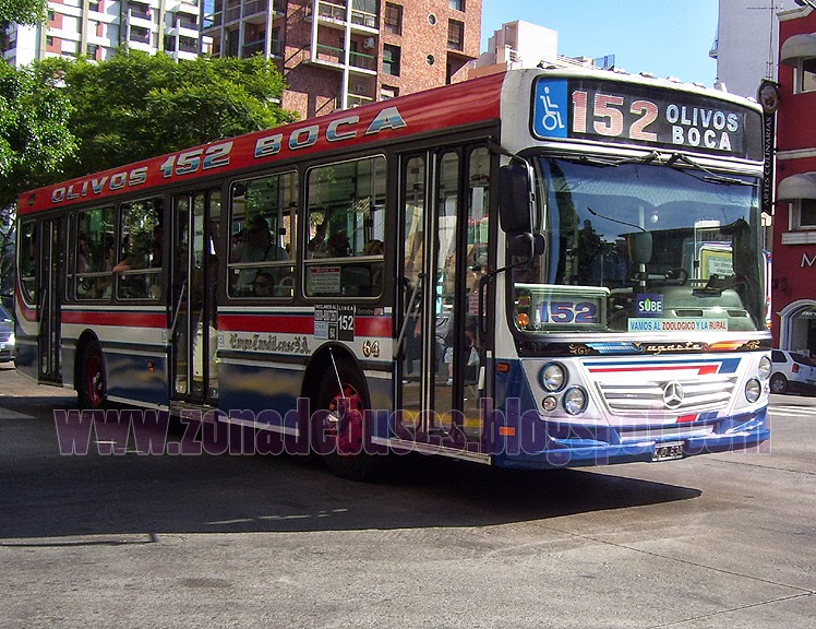 Colectibus - Zona de Buses: LINEA 152